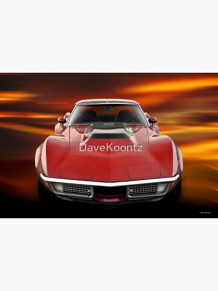 "1968 Chevrolet C3 Corvette Stingray" Art Print for Sale by DaveKoontz ...