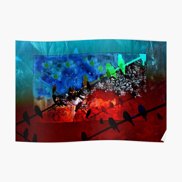 "Bird Series... Night vision" Poster by linaji | Redbubble