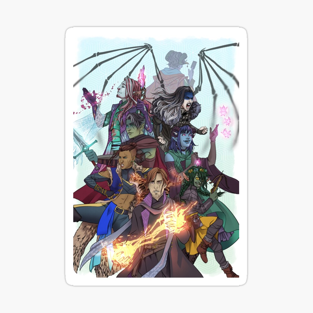 Art & Collectibles Thank You Mighty Nein A4 Print Prints Digital Prints ...