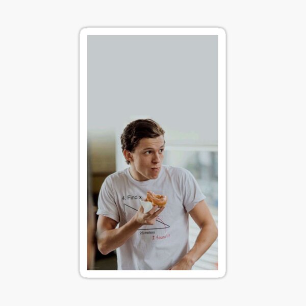 "Tom Holland " Sticker for Sale by briellehill05 | Redbubble