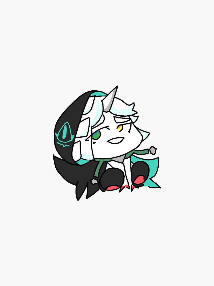 "Chibi Raven" Sticker for Sale by BrainChoco | Redbubble