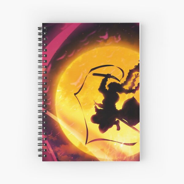 "Mitsuri Kanroji - Demon Slayer Kimetsu no Yaiba Anime" Spiral Notebook ...