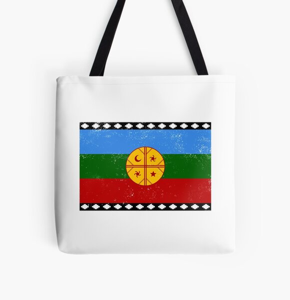 Bolsa de tela «Bandera Mapuche, Bandera Mapuche, Pueblos Indígenas de ...