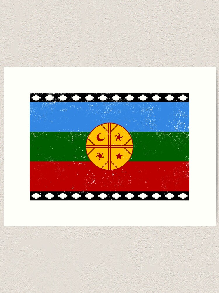 "Bandera Mapuche, Mapuche Flag, Indigenous People from Chile, Patagonia ...