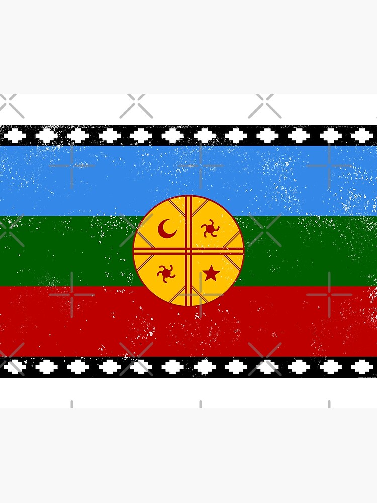 "Bandera Mapuche, Mapuche Flag, Indigenous People from Chile, Patagonia ...