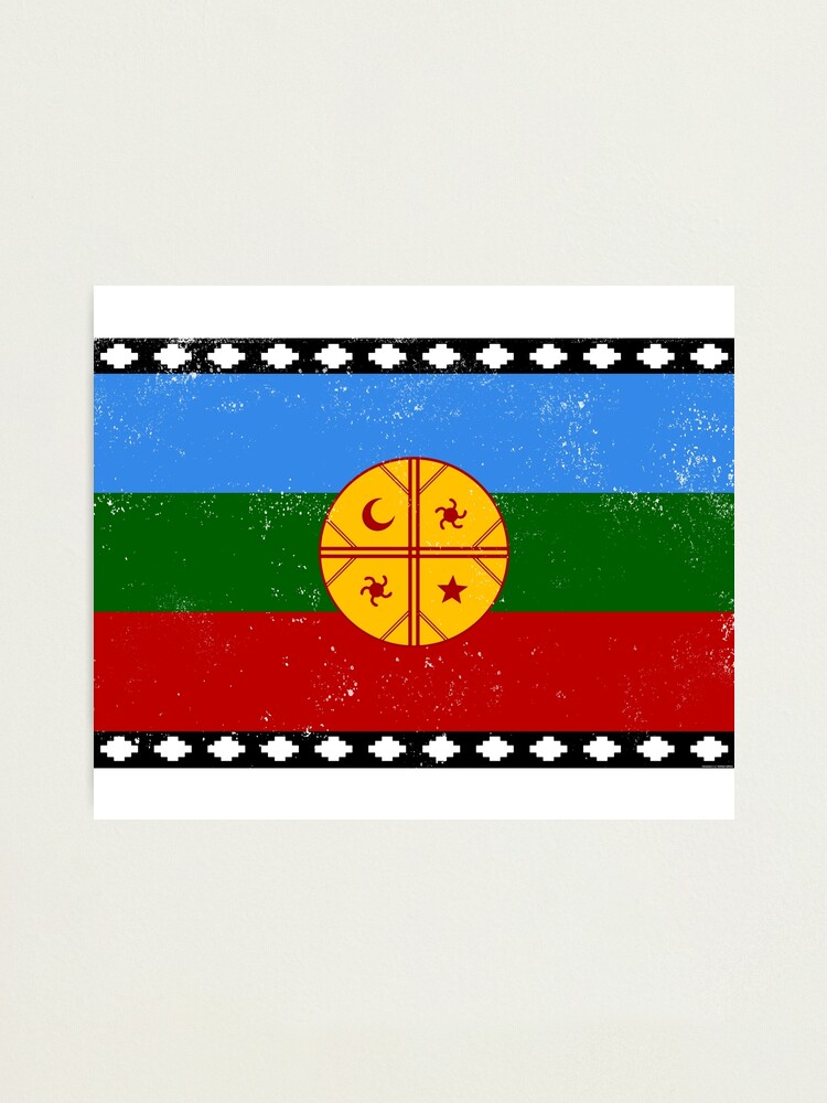 "Bandera Mapuche, Mapuche Flag, Indigenous People from Chile, Patagonia ...