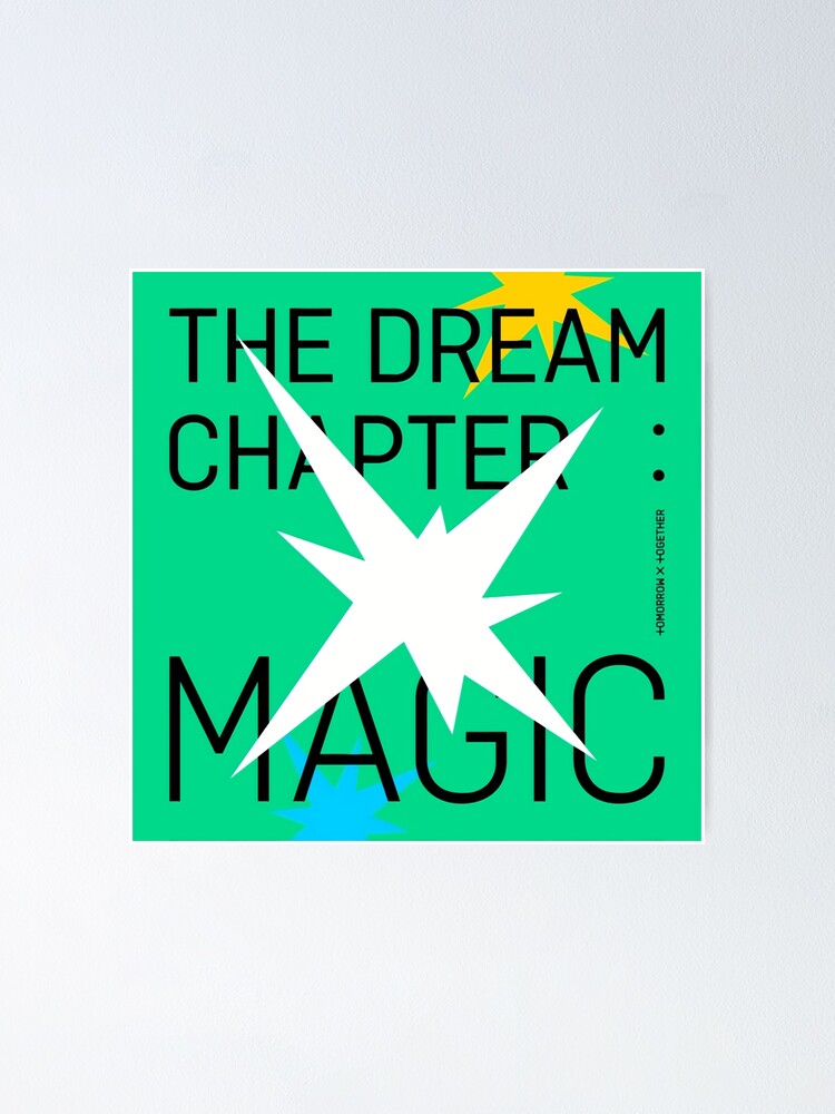 "TXT The Dream Chapter: Magic" Poster for Sale by angiecat-art | Redbubble