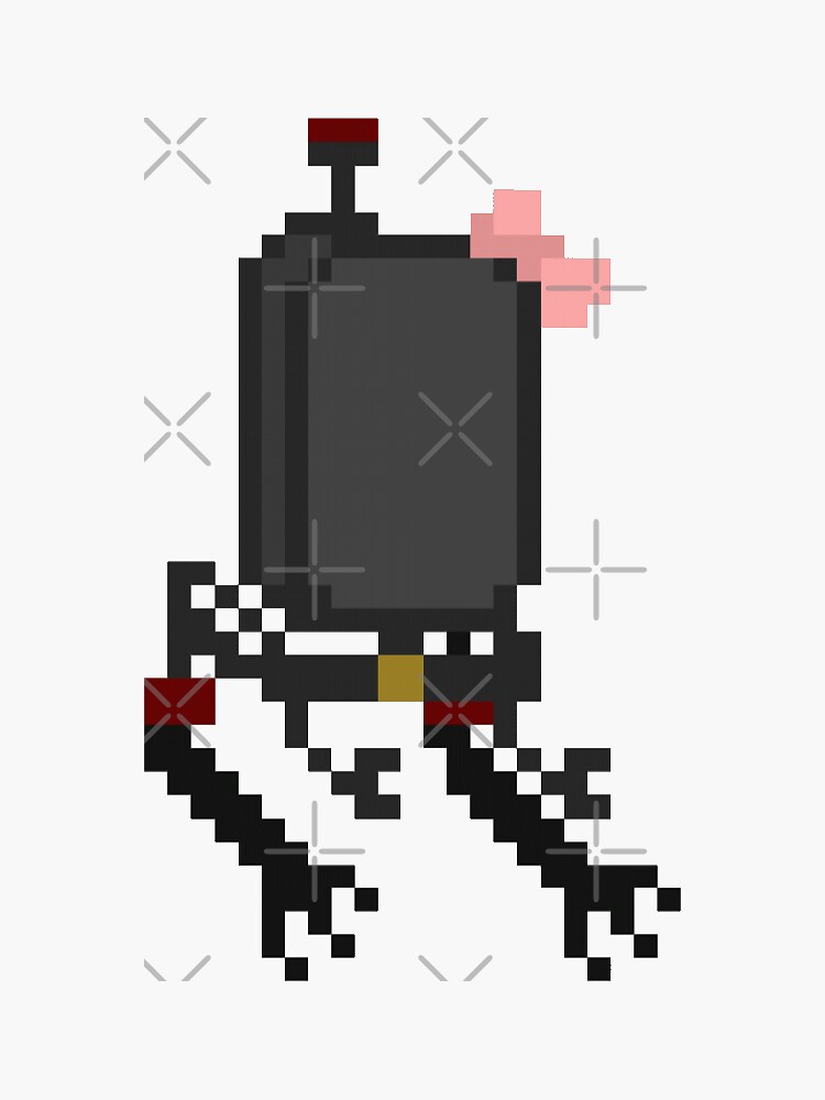 "Nier Automata Pod Pixel Art" Sticker for Sale by Maltely | Redbubble