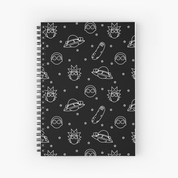 "Space With A Pickle (Rick & Morty)" Spiral Notebook for Sale by ...