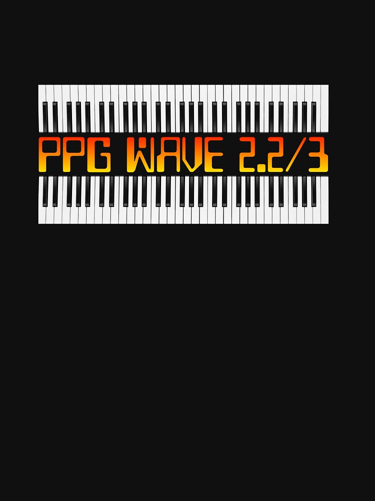 "PPG WAVE 2.2/3 Vintage synth" T-shirt by kashamo | Redbubble