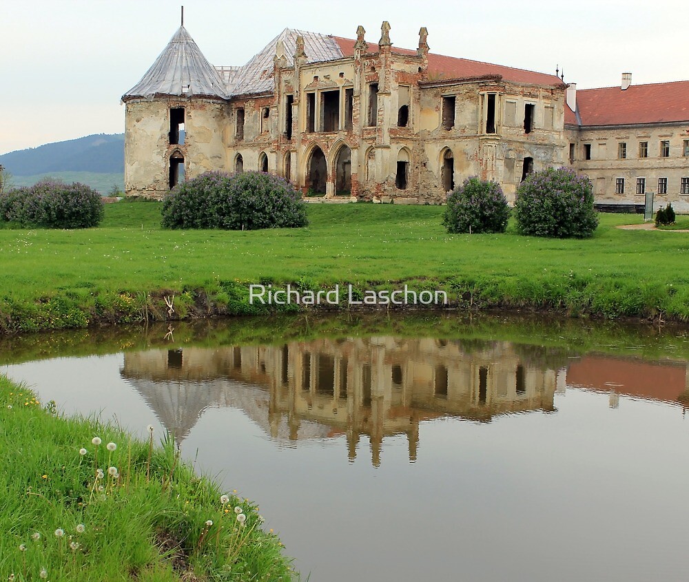 " Banffy castle, Bontida-Romania" by Richard Laschon | Redbubble