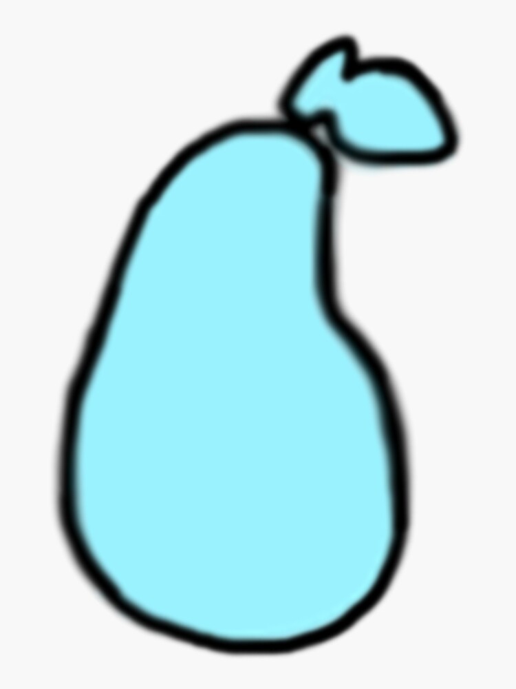 "Pear Company Logo" Sticker for Sale by theonenonlyrice | Redbubble
