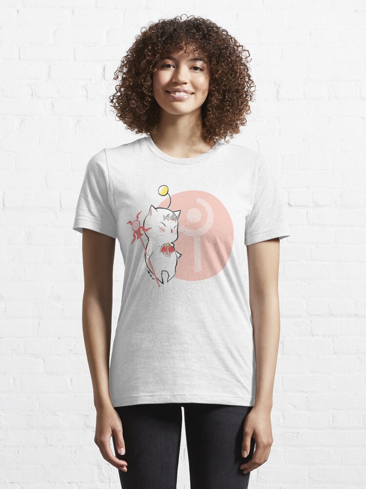 "WHITE MAGE MOOGLE FFXIV" T-shirt by Oreen | Redbubble | whm t-shirts ...