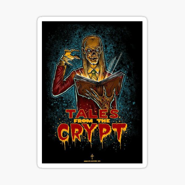"TALES FROM THE CRYPT" Sticker by sugiarto44 | Redbubble