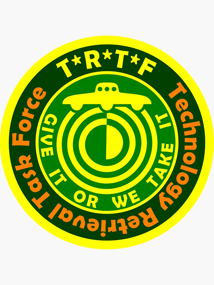 "TRTF Badge Militar Greenish Colors" Sticker for Sale by ben0bi | Redbubble