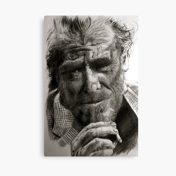 "Charles Bukowski" Canvas Print for Sale by teameister | Redbubble