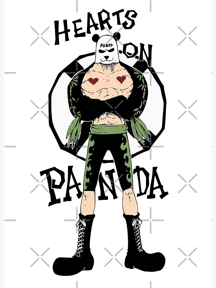 "Pandaman One Piece" Art Board Print for Sale by fidelbd | Redbubble