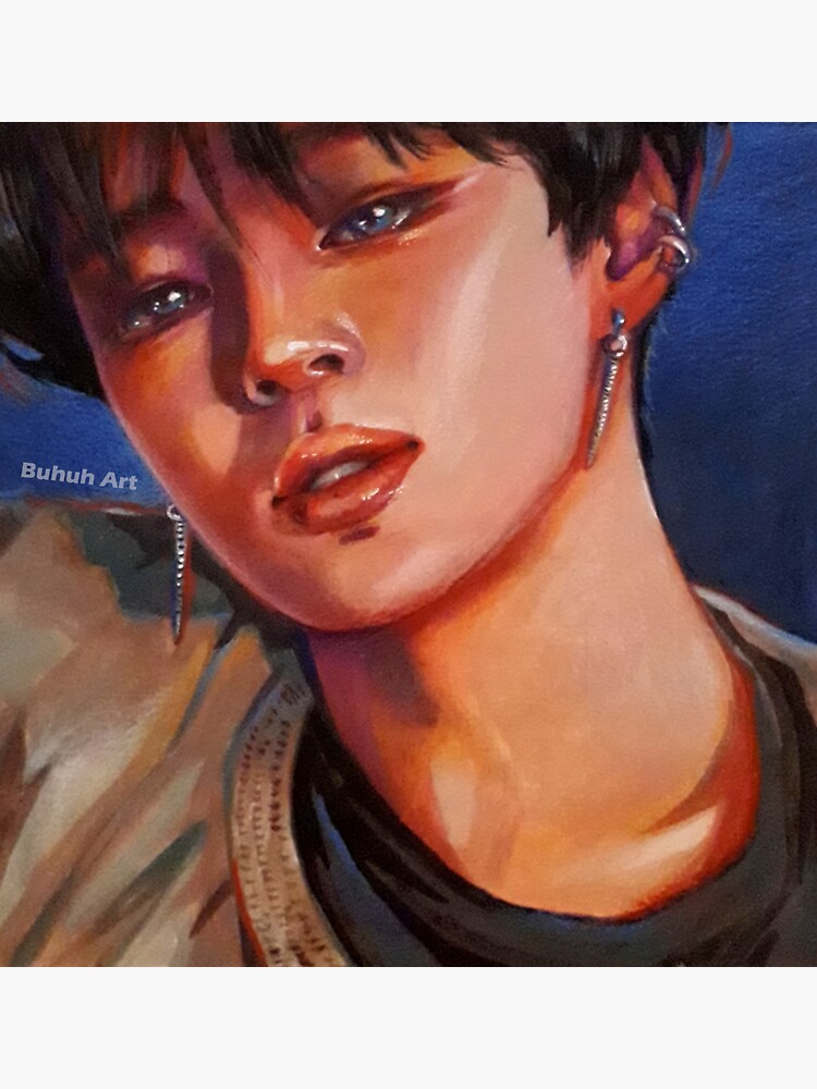 "jimin" Sticker for Sale by Buhuhu | Redbubble