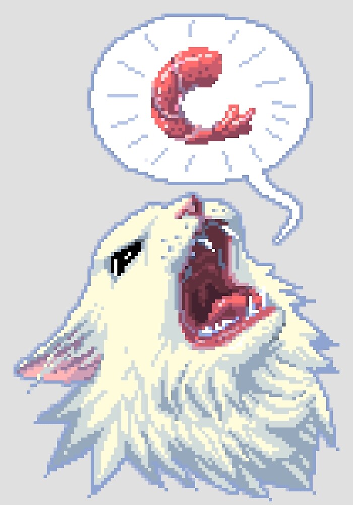 "8-bit Shrimpin' Thurston the cat" by Thurstonwaffles | Redbubble