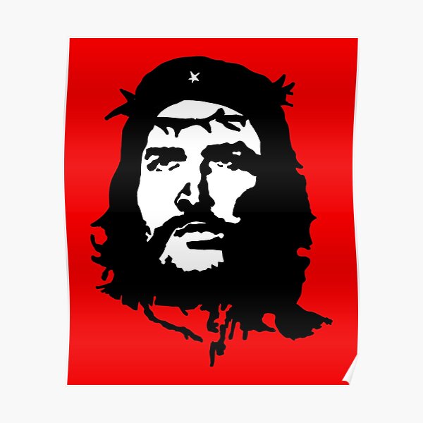"che jesus" Poster by haaadi789 | Redbubble