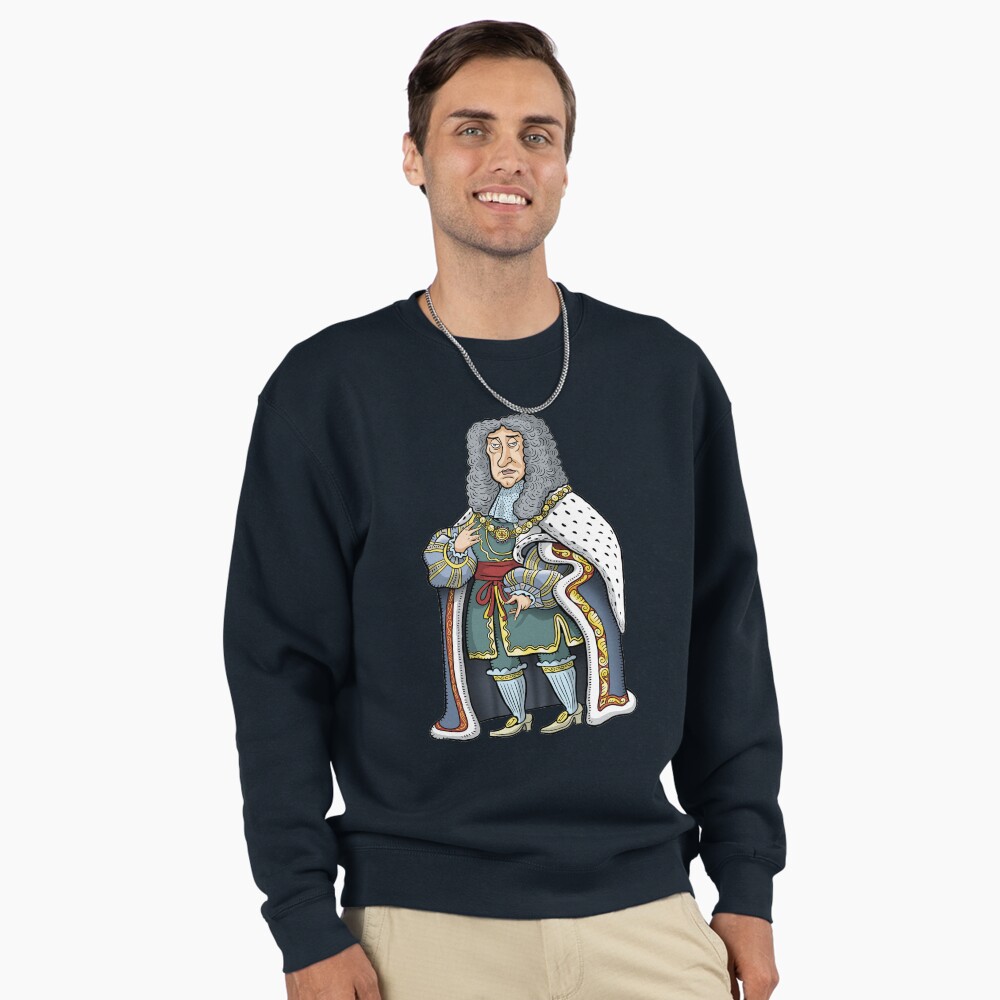 "King James II" Sticker for Sale by MacKaycartoons | Redbubble