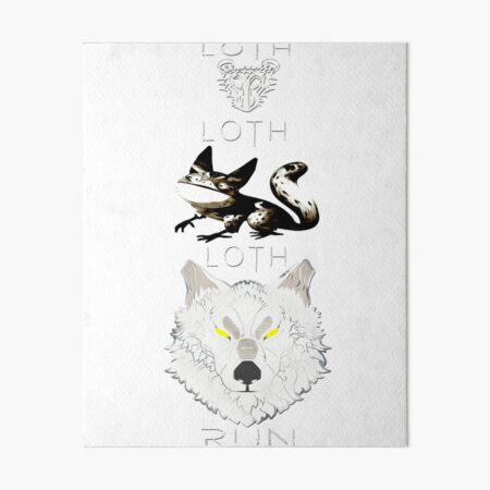 "Loth rat, Loth cat, Loth wolf run; Pick a path and all will be done ...