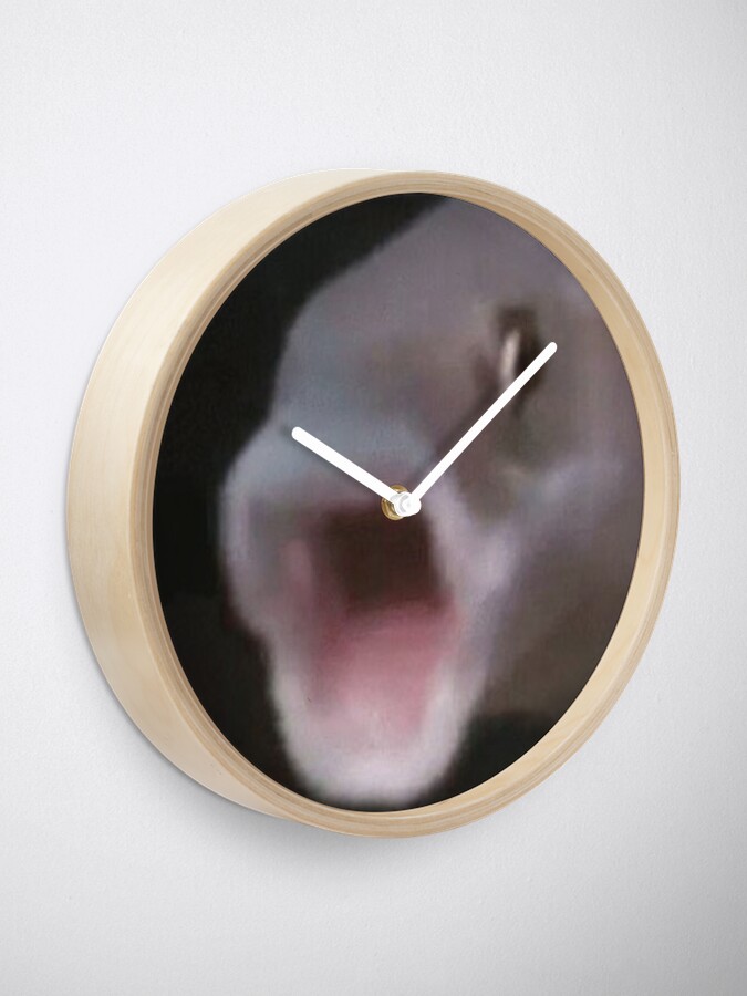 "Pog Fish Poggers Fish" Clock for Sale by EmoteBot | Redbubble