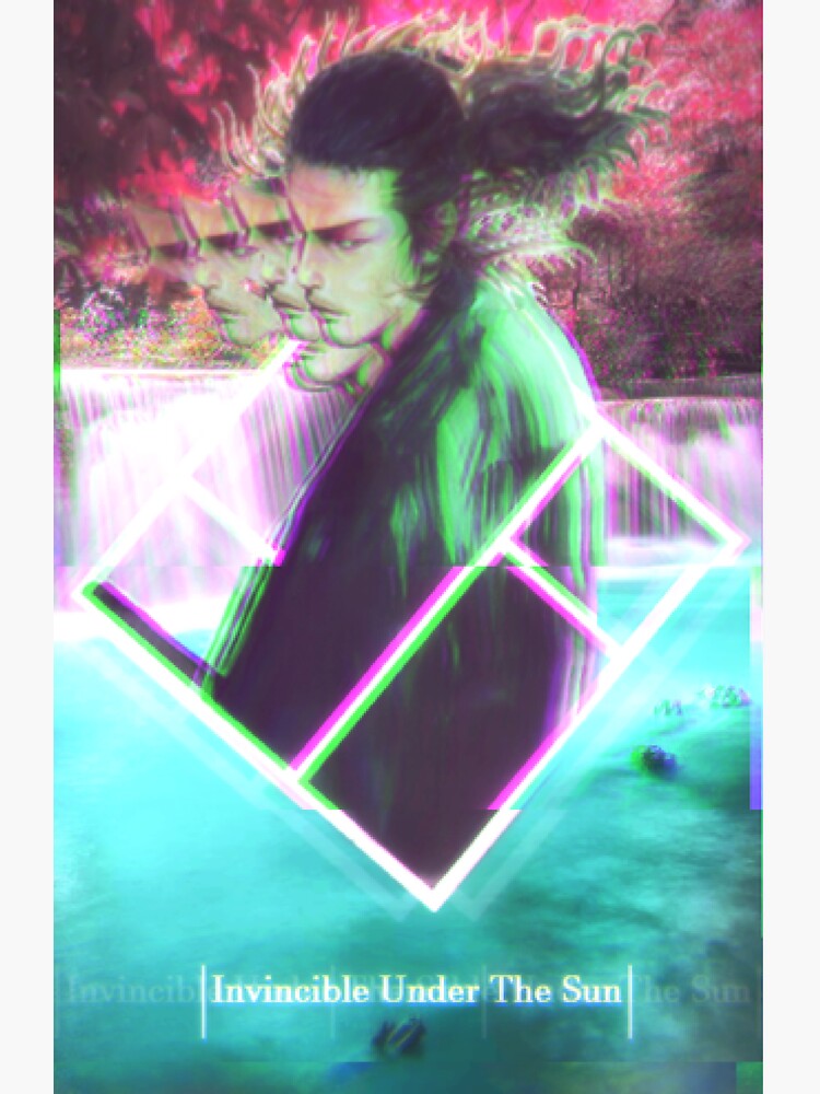 "Miyamoto Musashi : Invincible Under The Sun" Sticker for Sale by ...