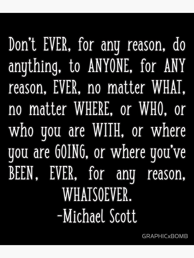 Michael Scott Motivational Quotes