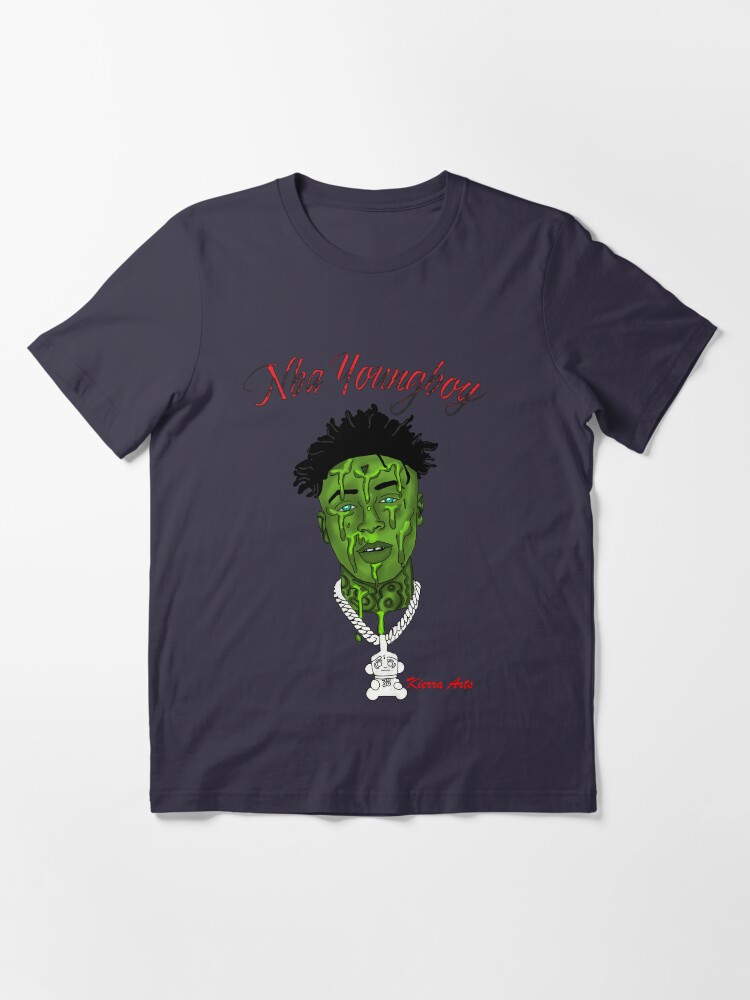 "NBA YB" T-shirt for Sale by kierraarts | Redbubble | nba youngboy t ...