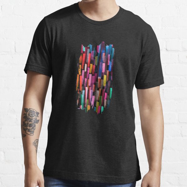 "Multicolored watercolor stripes pattern" T-shirt for Sale by ...