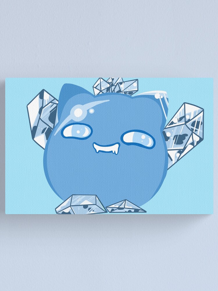 "Frost slime" Canvas Print for Sale by Psychokitty99 | Redbubble