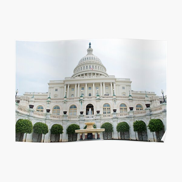 "The US Capitol Building" Poster by richardnix | Redbubble