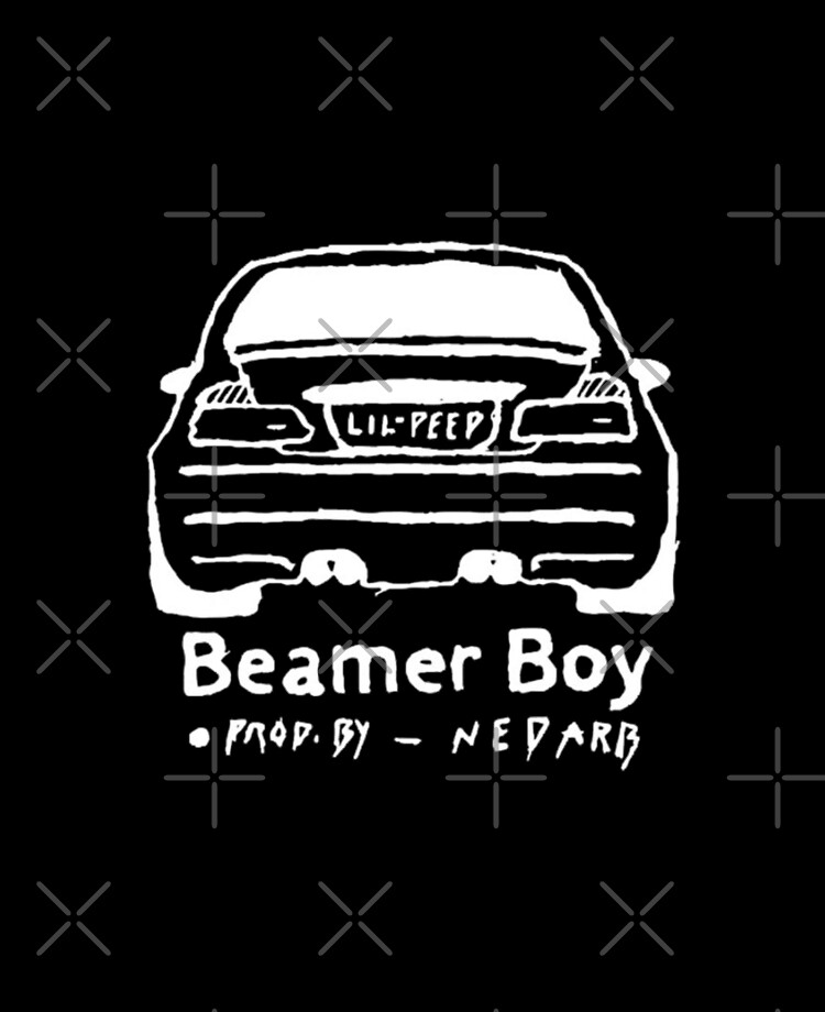 Wall Decals & Murals Wall Décor Beamer boy lil peep inspired vinyl car ...