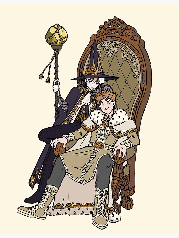 "King William's Royal Advisor" Art Print by miriambonastre | Redbubble