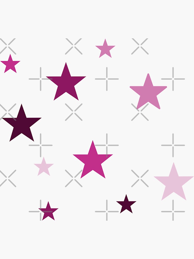 "Purple Star Sticker Pack" Sticker by Tumblestwo | Redbubble