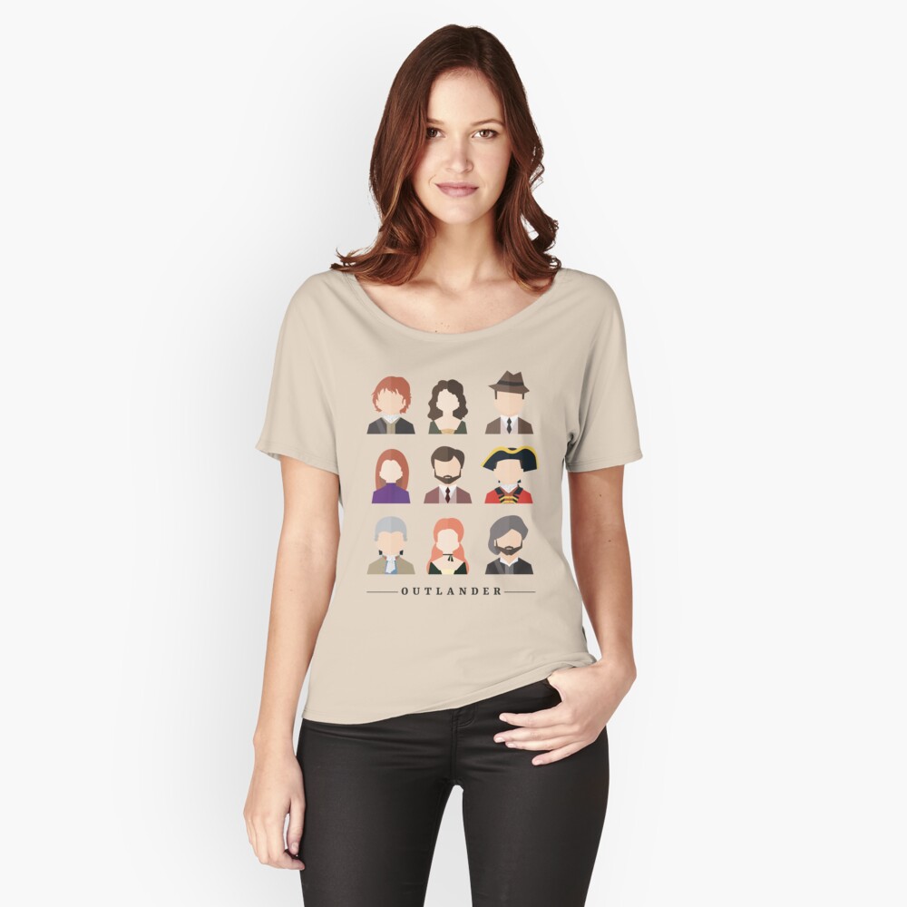 "Outlander Characters Icons Illustration 2" Lightweight Hoodie for Sale ...