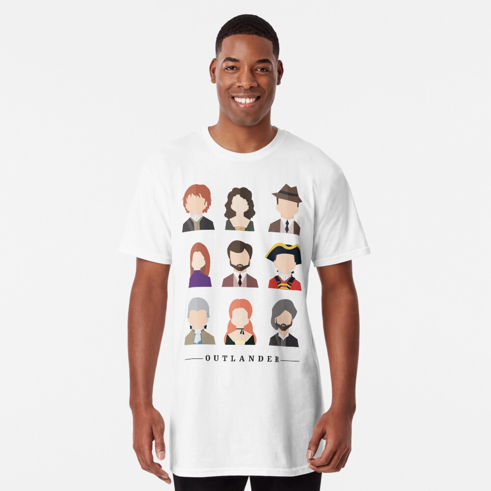 "Outlander Characters Icons Illustration 2" Sticker for Sale by ...