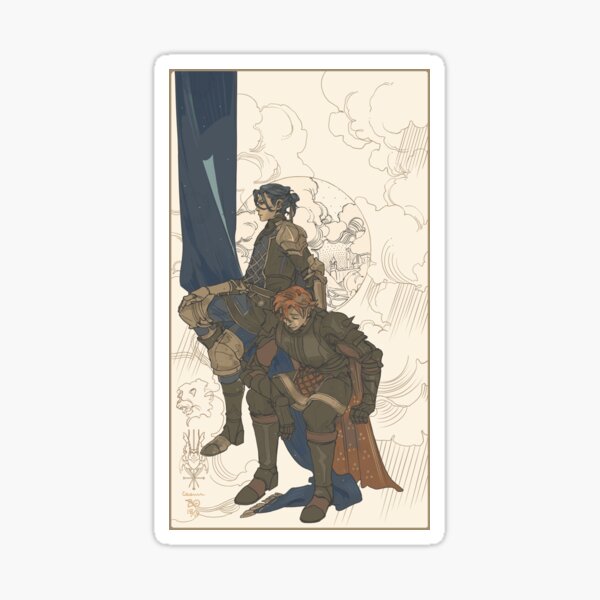 Stickers, Labels & Tags Stickers Fire Emblem Felix Sylvain Three Houses ...