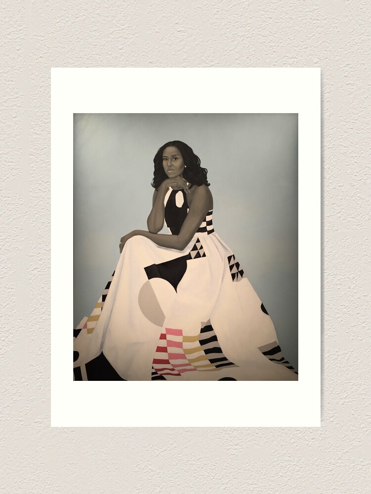 "Unframed First Lady Michelle Obama Smithsonian's National Portrait ...