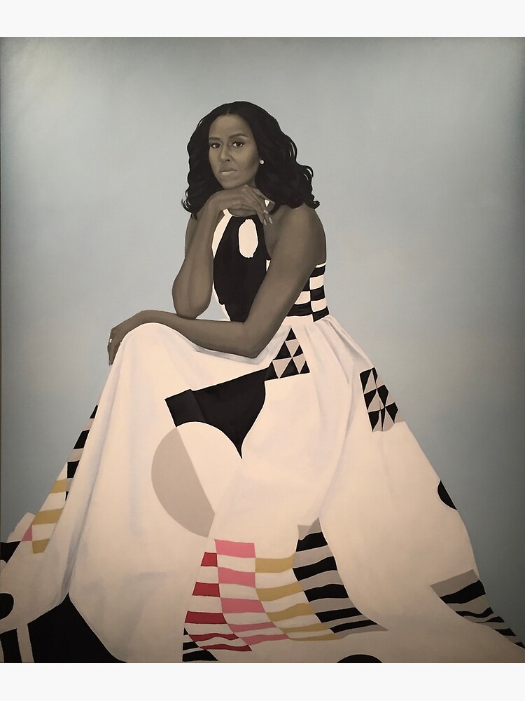"Unframed First Lady Michelle Obama Smithsonian's National Portrait ...
