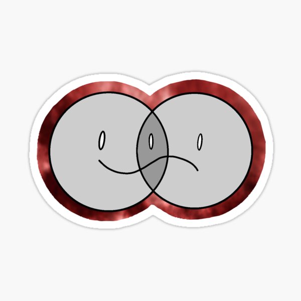 "Smiley sad boi " Sticker for Sale by Freckle-Monster | Redbubble