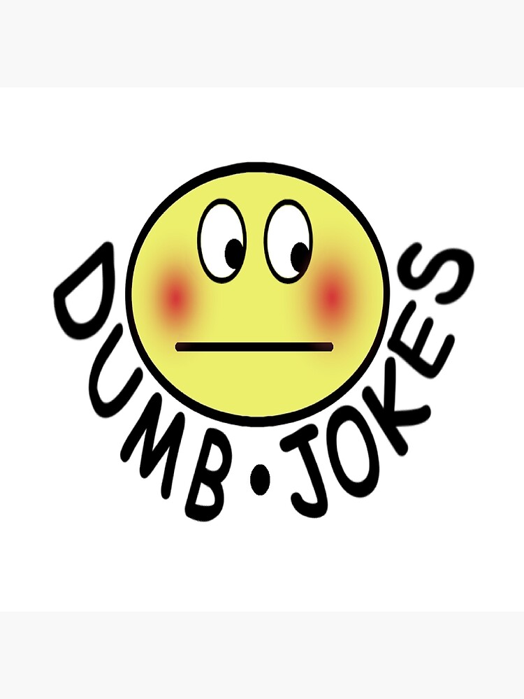 "Dumb Jokes Brand Logo" Poster for Sale by DumbJokesBrand | Redbubble