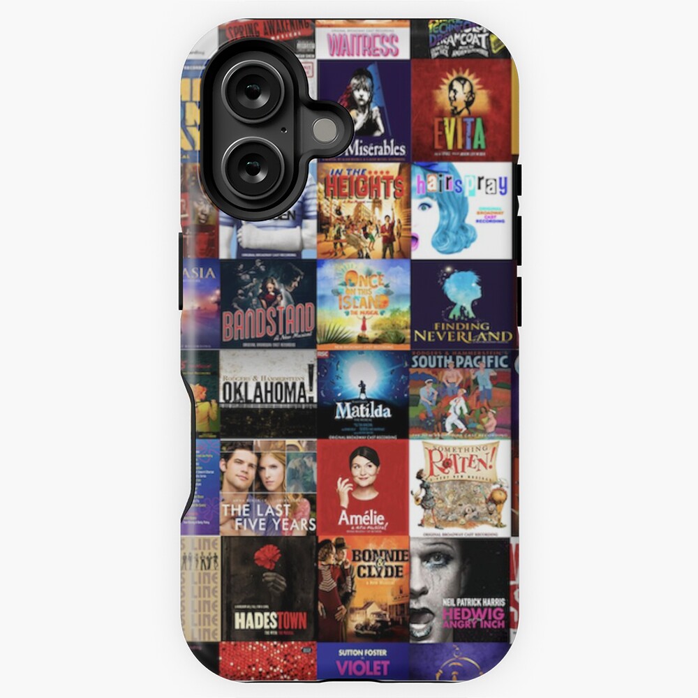 "musicals collage" Pillow for Sale by paigelambert | Redbubble