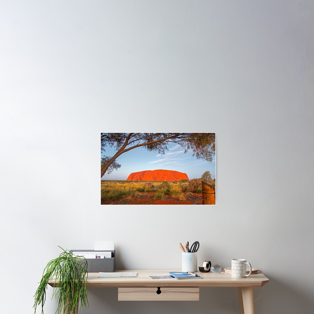 "Uluru" Poster by narrabeenbeach | Redbubble