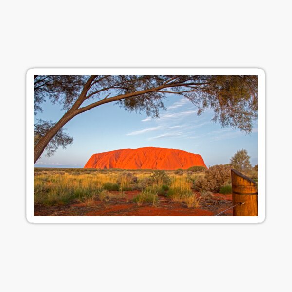 "Uluru" Sticker for Sale by narrabeenbeach | Redbubble