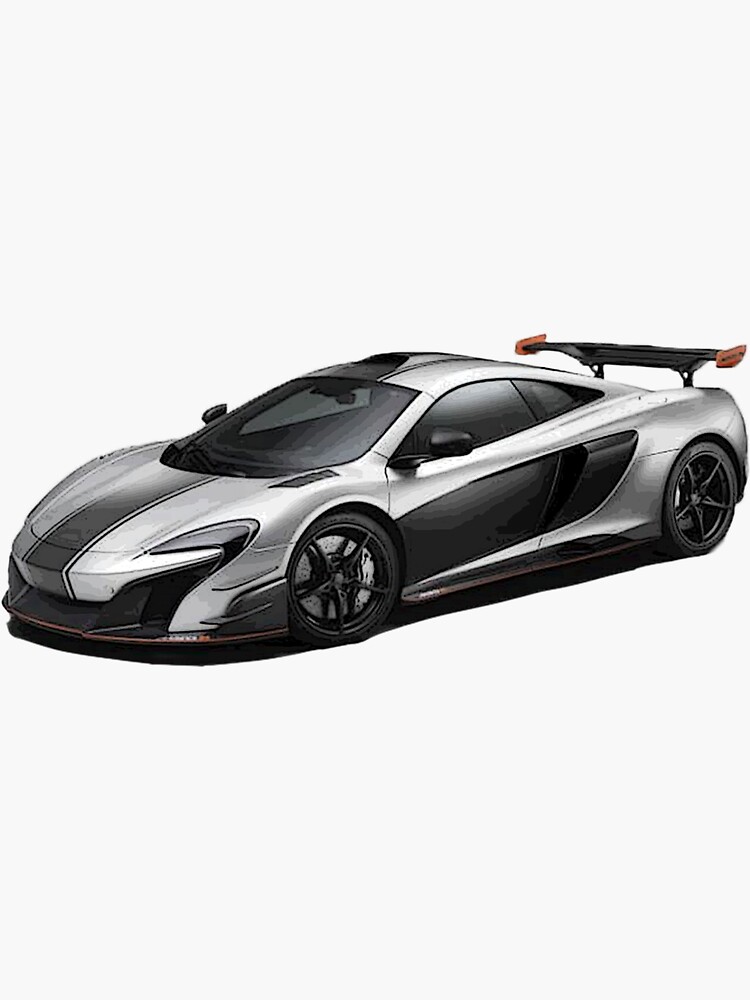 "Mclaren MSO HS" Sticker for Sale by liamayers03 | Redbubble