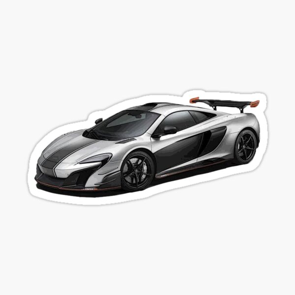 "Mclaren MSO HS" Sticker for Sale by liamayers03 | Redbubble