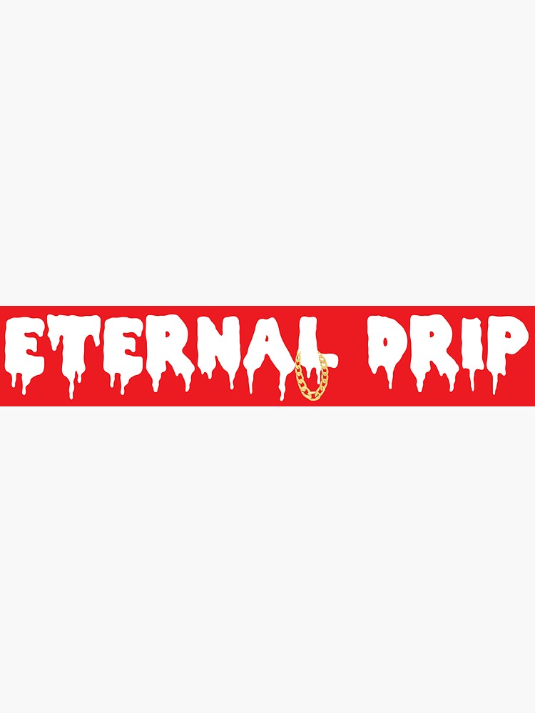 "Eternal Drip Box Logo" Sticker by parallaxx | Redbubble