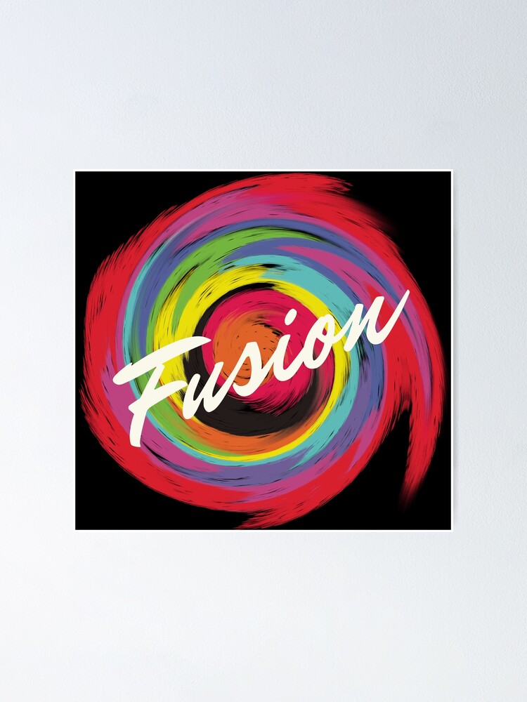 "Fusion Spiral" Poster for Sale by ChristiaanvdB | Redbubble